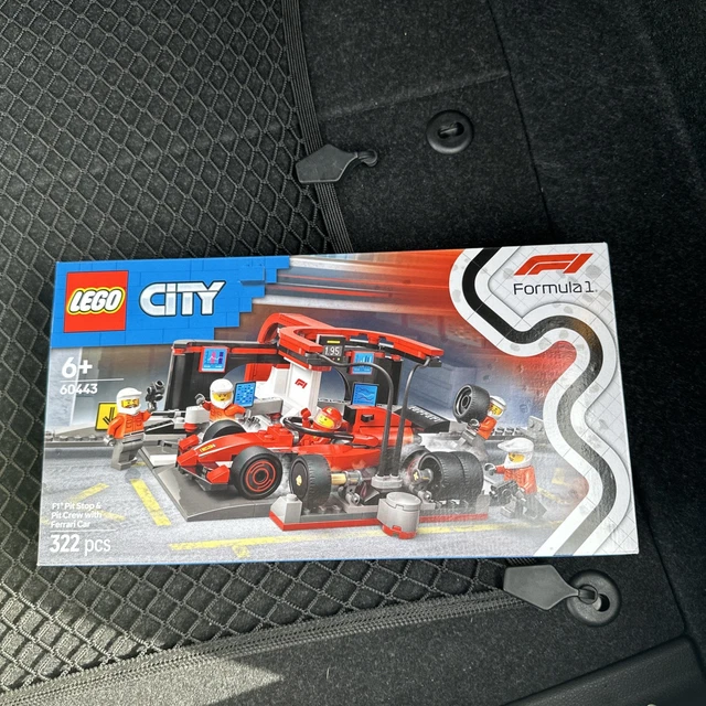 LEGO F1 PIT Stop Pit-Crew Ferrari Formula 1 Car CITY NEW 2025 £24.99 ...