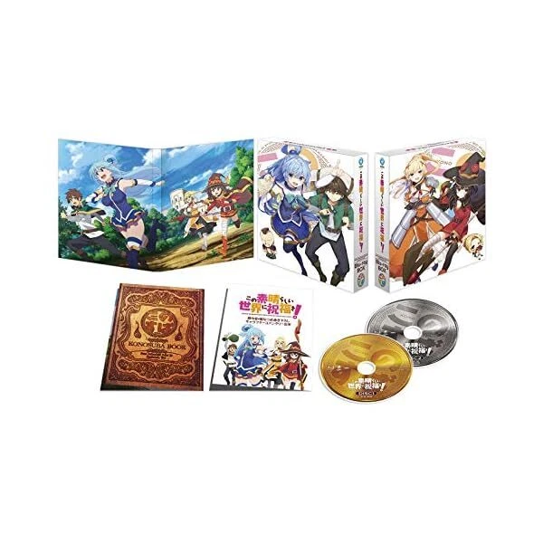 KONOSUBA 1ST SEASON Blu-ray Box Edition Booklet Japan KAXA-983 FS EUR 232,01 - PicClick FR