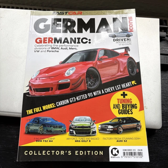 FAST CAR PRESENTS German Icons magazine Collector's Edition 2025. BMW ...
