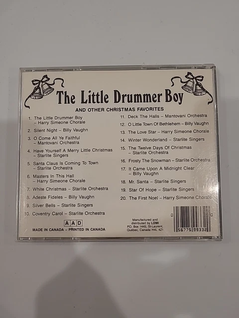 THE LITTLE DRUMMER Boy and Other Christmas Favorites - Audio CD - £5.37 ...