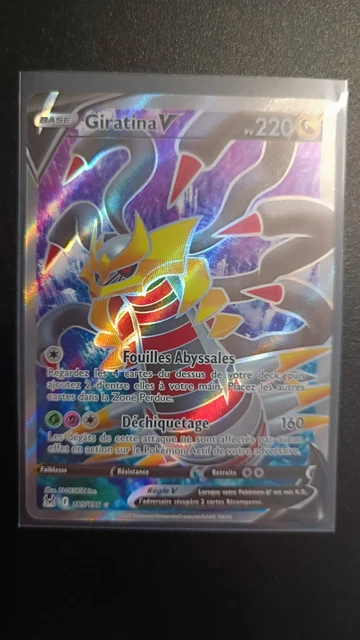 CARTE POKÉMON GIRATINA V 185/196 - EB11 Origine Perdue - FR Neuve EUR ...