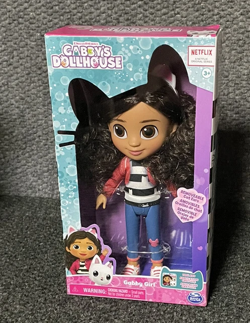 DREAMWORKS GABBY'S DOLLHOUSE 8" Gabby Doll Removable Cat Ears 😻Netflix ...