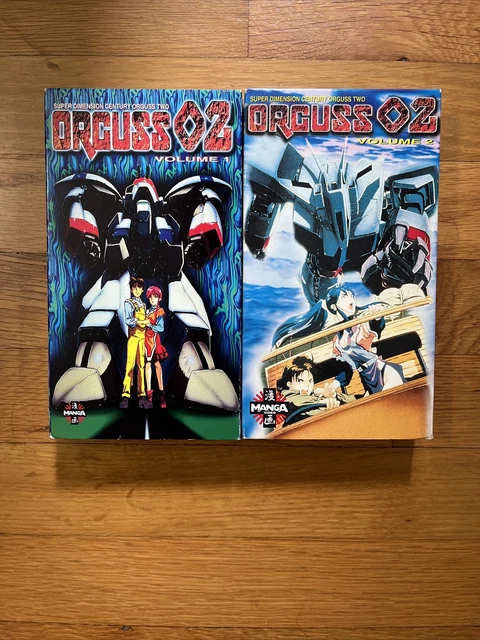 ORGUSS 02 VOLUME 1-2 Vhs English Dubbed Manga EUR 13,10 - PicClick FR