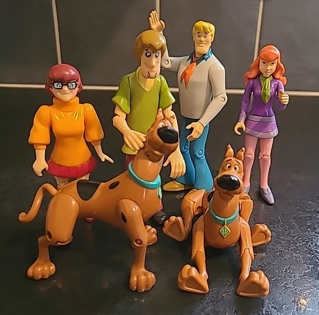 6 X SCOOBY Doo Figures - Hanna-Barbera - Character Options - VGC ...