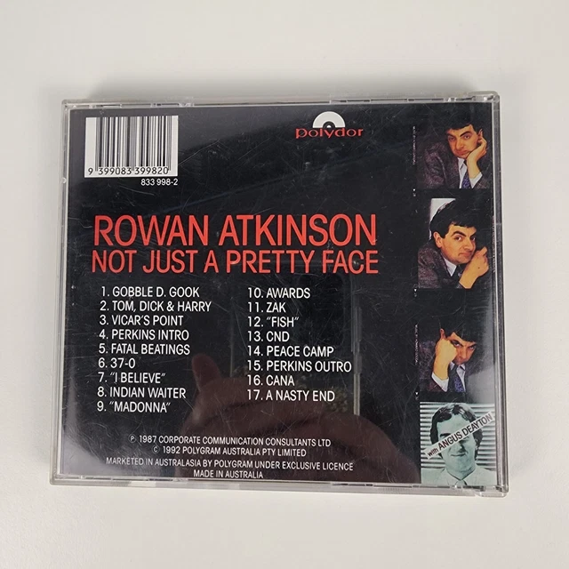 ROWAN ATKINSON NOT Just A Pretty Face CD Rare Aus Funny Business Ben ...