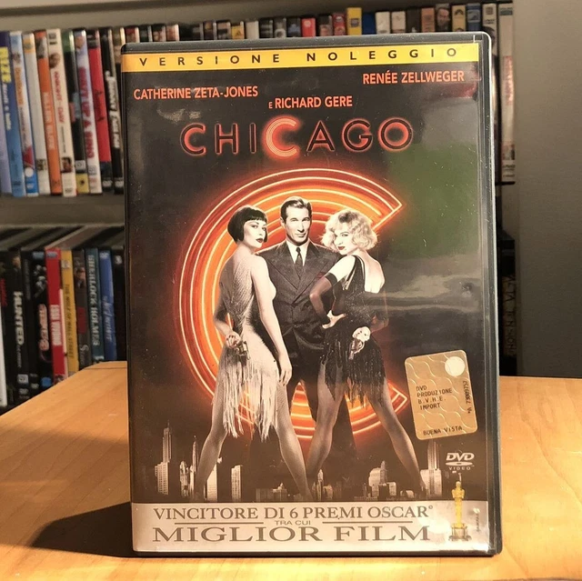 CHICAGO (2002) CON RICHARD GERE Catherine Zeta Jones DVD EX-NOLEGGIO ...