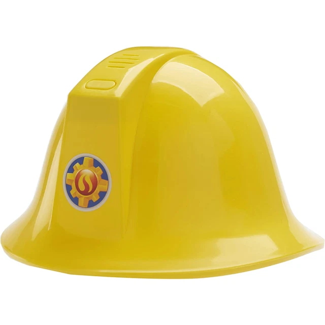 FIREMAN SAM HELMET with Sound Preschool Toy Firefighter Dress up Speech ...