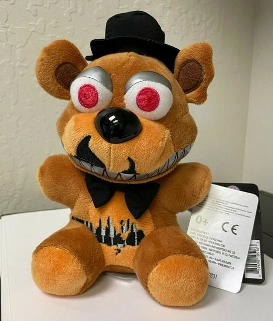 NIGHTMARE FREDDY FIVE NIGHTS AT FREDDYS FNAF 6" PLUSH TOY Stuffed ...