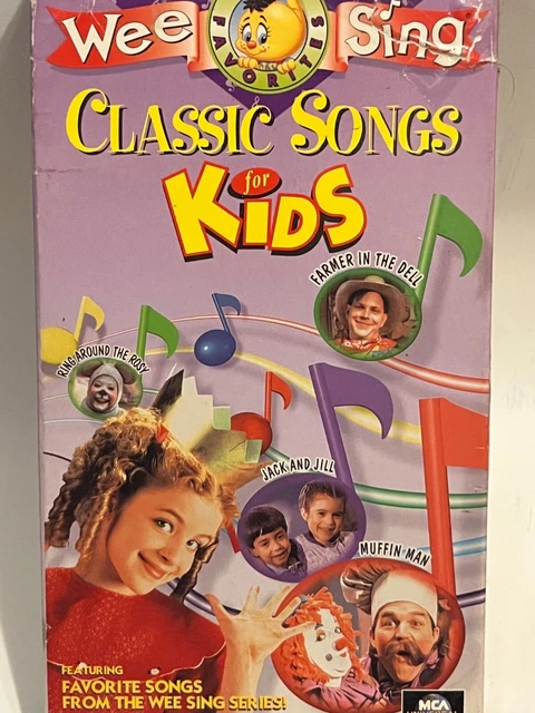 WEE SING CLASSIC Kids Songs VHS Video Tape Price Stern Sloan BUY 2 GET ...