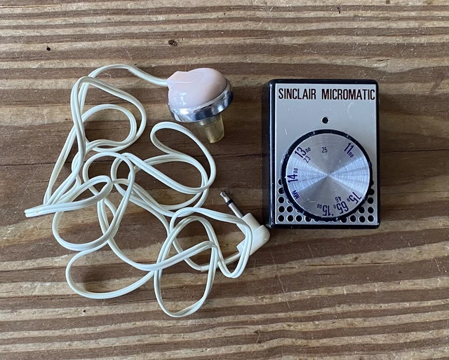 VINTAGE SINCLAIR MICROMATIC Britain’s Smallest Radio £55.32 - PicClick UK