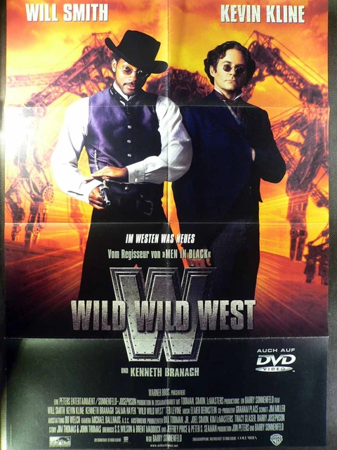 WILD WILD WEST - Will Smith - Salma Hayek - Videoposter A1 84x60cm ...