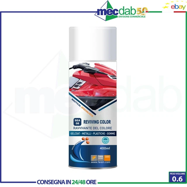 RAVVIVANTE DEL COLORE Metalli Plastiche e Gomme Gelcoat 400 ml - Faren ...