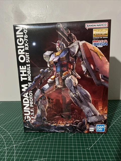 GUNDAM 1/100 MG The Origin RX-78-2 Gundam Origin Ver. Modellino kit EUR ...