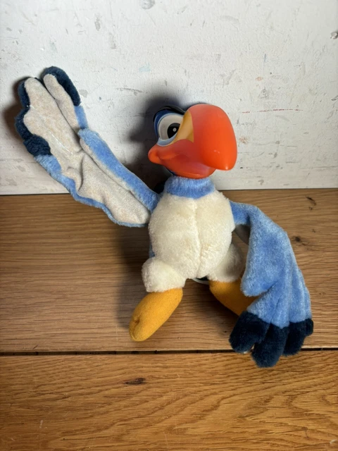 WALT DISNEY MATTEL Authentic Lion King Zazu Hornbill Bird Plush Doll 7 ...