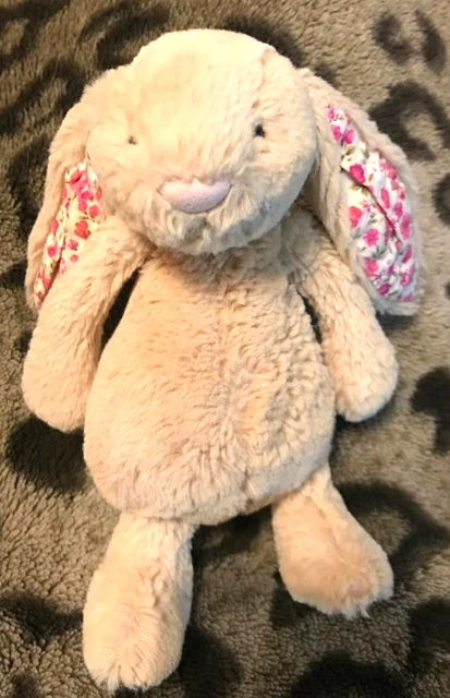 JELLYCAT SMALL BASHFUL Blossom Honey Bunny NO TAGS £7.00 - PicClick UK