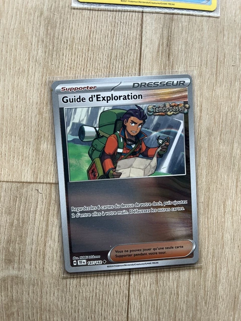 CARTE POKÉMON REVERSE Guide d'Exploration 147/162 TEF Forces ...