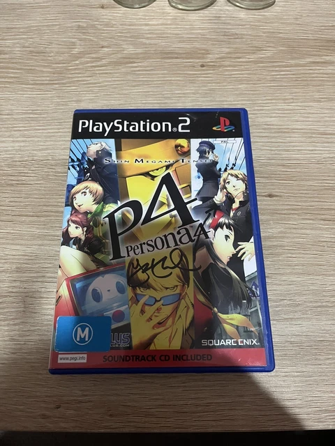 SHIN MEGAMI TENSEI Persona 4 PS2 PAL - Complete And Signed By Yuri ...