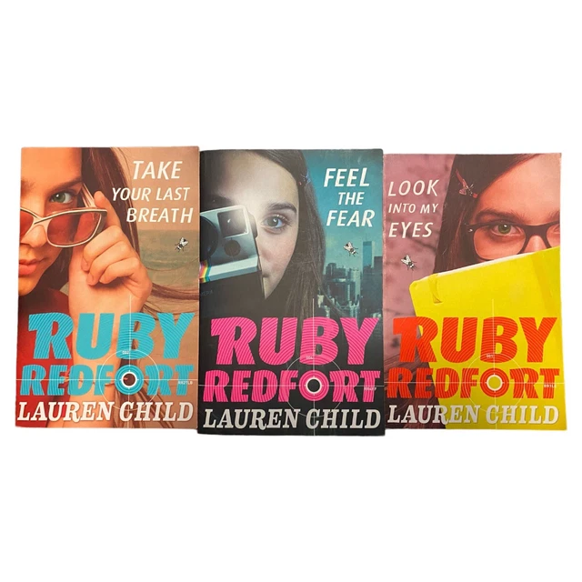 RUBY REDFORT X 3 Books by Lauren Child Lot Paperback Detective Mystery ...