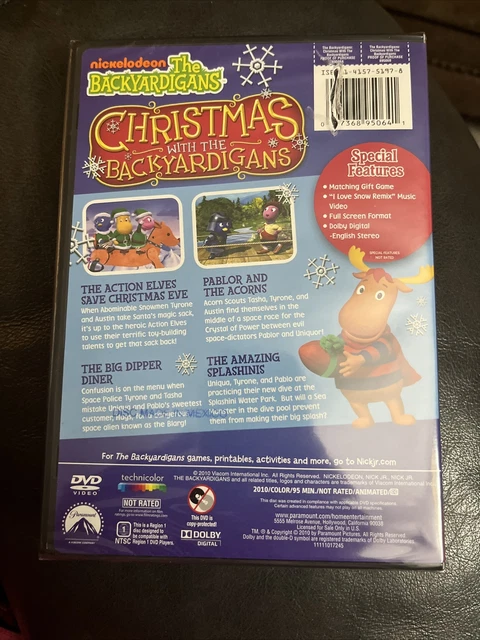 THE BACKYARDIGANS: CHRISTMAS With the Backyardigans (DVD, 2010) NEW £9. ...