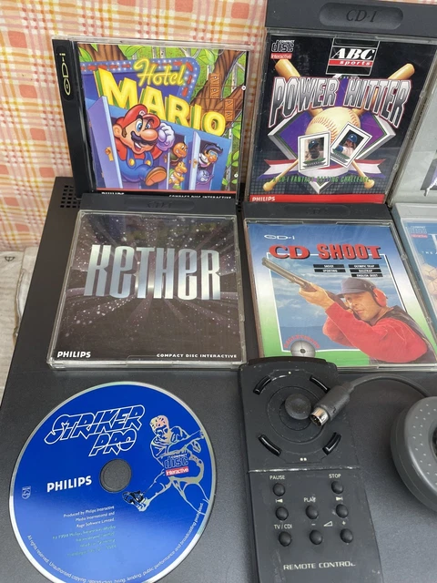 PHILIPS CDI 205 console boxed complete with X7 games including Mario ...