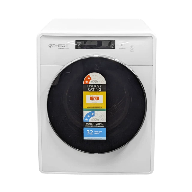 SPHERE TRAVEL WASH Front Loading Washing Machine 2.5kg - Free Standing ...