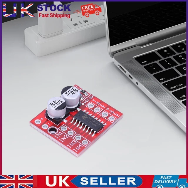 L298N DC MOTOR Driver Module Dual H Bridge Mini Reversing PWM Speed for Arduino £4.59 - PicClick UK