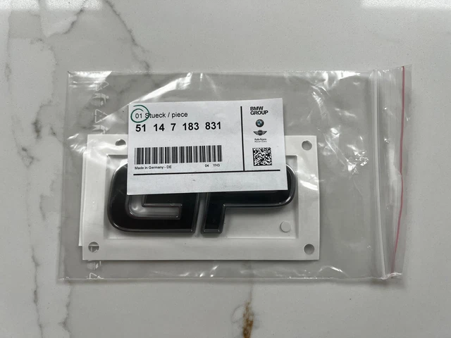MINI NEW GENUINE Cooper R56 R53 Jcw Gp Letters Trunk Badge Sticker ...