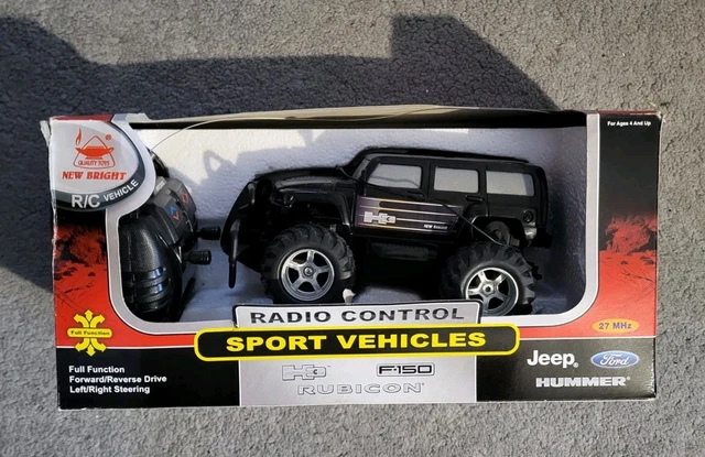 NEW BRIGHT RADIO Control Hummer H3 Remote R/C GM £6.96 - PicClick UK