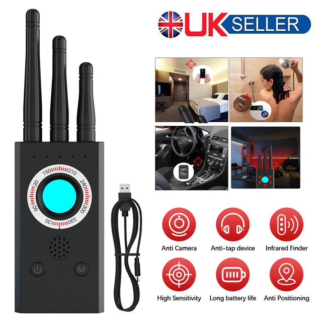 Anti Spy Hidden Camera Detector Bug Gps Tracker Finder Scanner Device Hotel Car £15 99 Picclick Uk
