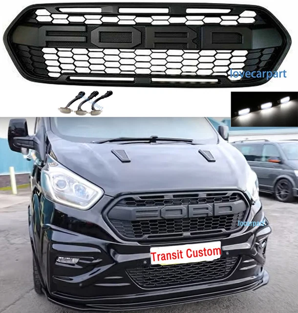 FÜR FORD TRANSIT/TOURNEO Custom ab 2020 Kühlergrill Raptor Style ...