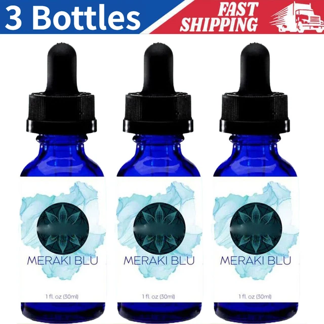 MERAKI BLU METHYLENE Blue Drops | Premium Formula 1% Solution Usp Grade ...