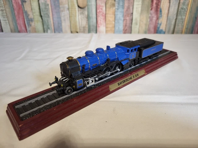 BAYERISCHE S 3/6 Zug Modell Eisenbahn DB Bahn Lokomotive Werbemittel ...