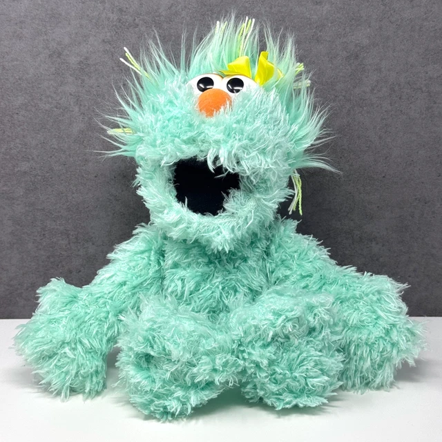 SESAME PLACE STREET Muppet Rosita Green Spanish Girl Plush Soft Toy ...
