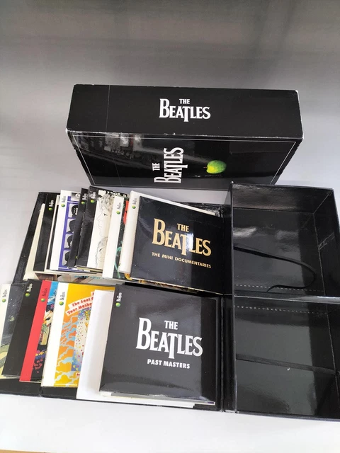 THE BEATLES BOX CD set used, with some wear on cardboard jackets £272. ...