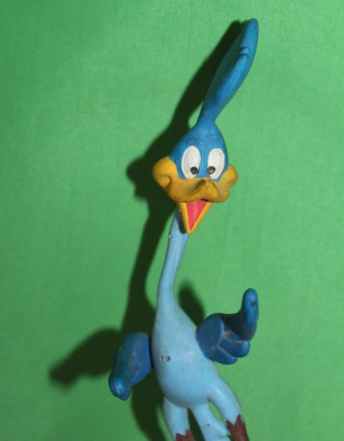 VINTAGE WARNER BROS Looney Tunes Cartoon The Road Runner Vinyl Toy 1978 ...
