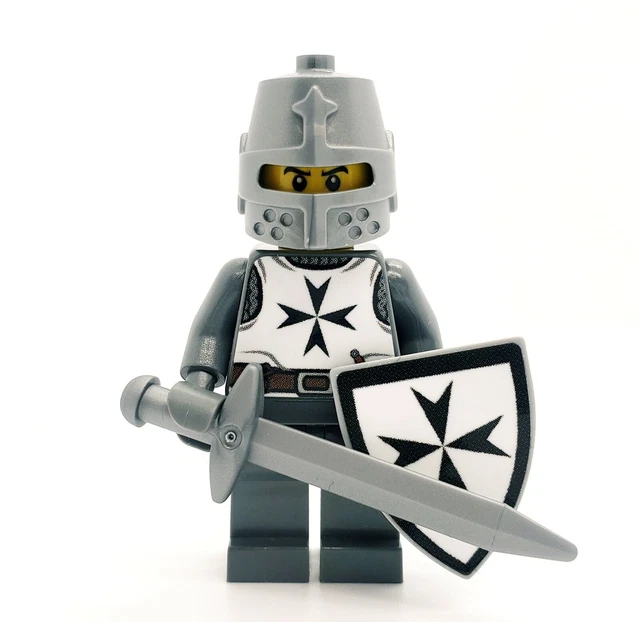 CASTLE ORDER OF Saint John Templar Knight made with real LEGO ...