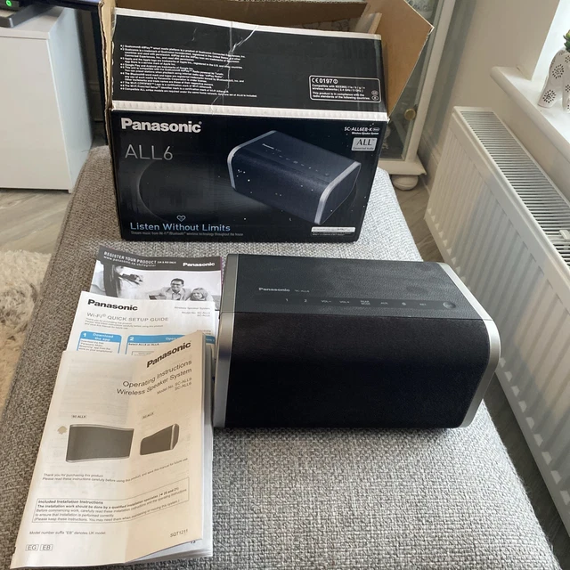 PANASONIC ALL6EB-K Wireless Bluetooth Speaker - Black- in original box ...