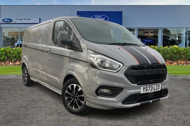 2023 FORD TRANSIT Custom 2.0 EcoBlue 170ps Low Roof Sport Van Auto ...