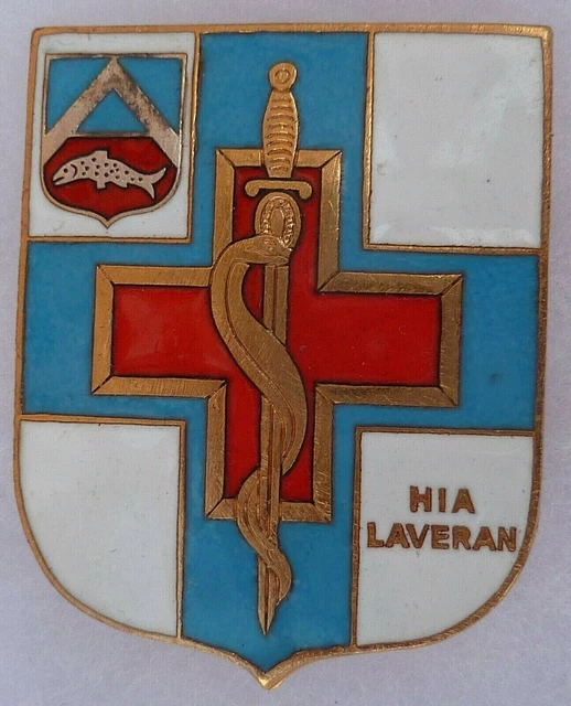 INSIGNE BADGE HIA LAVERAN Hopital des Armées Service Santé ORIGINAL ...