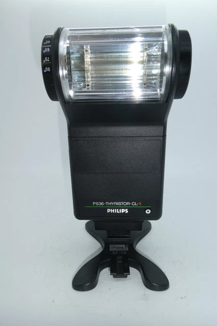 PHILIPS P536 THYRISTOR CL X Shoe Mount Flash for Canon SLR's £9.99 ...