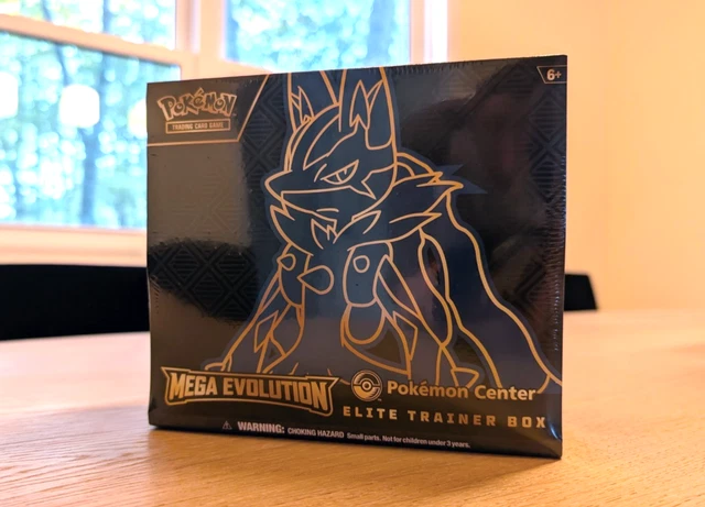 POKEMON CENTER EXCLUSIVE Mega Evolution Lucario Elite Trainer Box (ETB ...