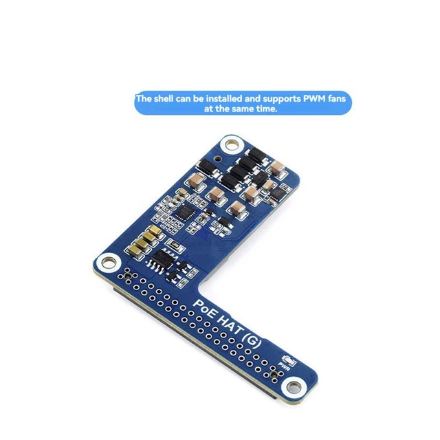 FOR 5 PoE HAT+Case 802.3af/ PoE HAT (G) for 5 POE Ethernet Supply3985 £ ...