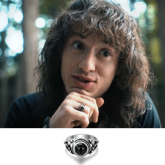 EDDIE MUNSON MOOD Ring Stranger Things Eddie Munson Accessories Netflix ...