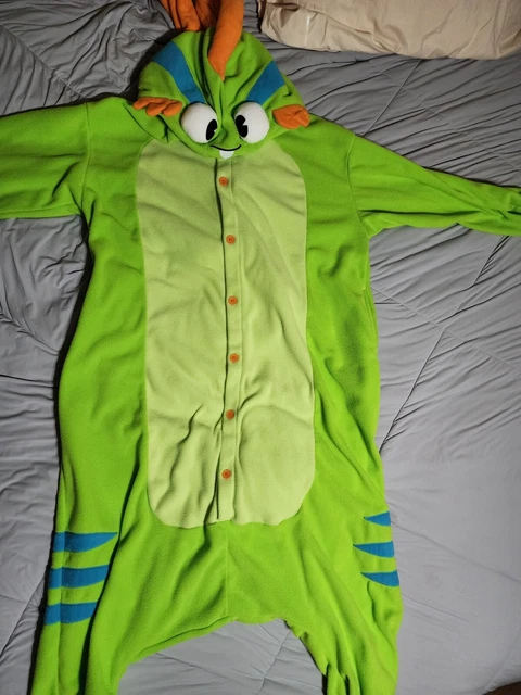 COSTUME VERT MURLOC Kigurami Onsie Blizzard Blizzcon 2017 WoW World of ...