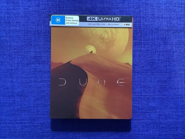 DUNE: PART ONE - 2-Disc 4K Ultra HD + Blu-Ray Steelbook (2021) Like New ...