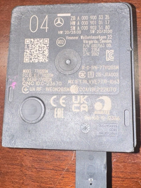 FITS ORIGINAL MERCEDES-BENZ S W223 C W206 EQS SL Radar Sensor Blind ...