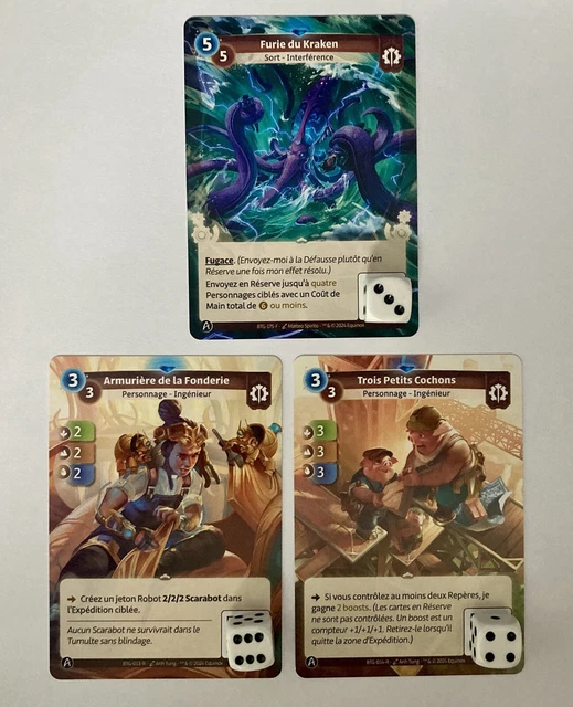 3X CARTE RARE Axiom ALTERED Tcg - Kraken Armurière Trois Cochons - BTG KS FR EUR 8,90 - PicClick FR