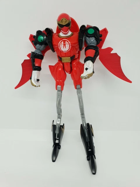 Power Rangers Ninja Storm Red Wind Triple Zord Morphin Action Figure 2103