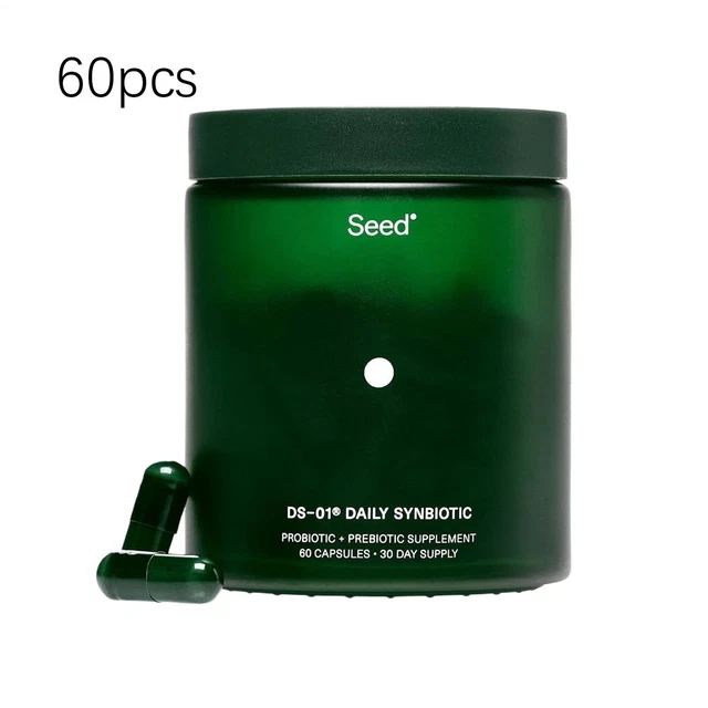 2PCS SEED DS-01 DAILY SYNBIOTIC PREBIOTIC AND PROBIOTIC-60 CAPSULES £29 ...