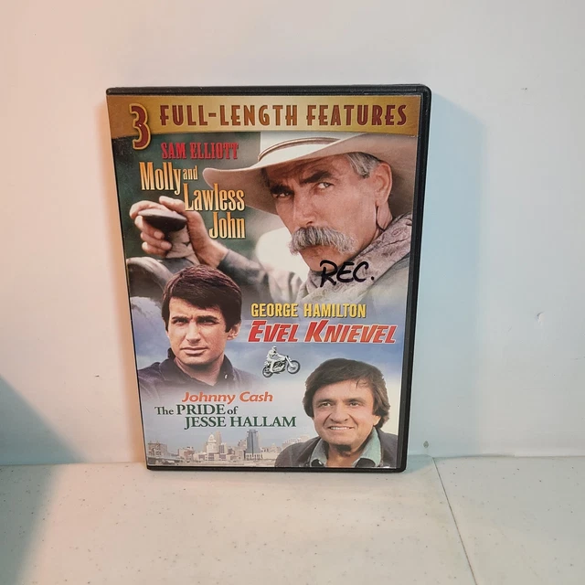 MOLLY AND LAWLESS John & Evel Knievel & The Pride Of Jesse Hallam DVD ...